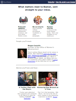 Unsubscribe from the Citywide Newsletter | City of Boston